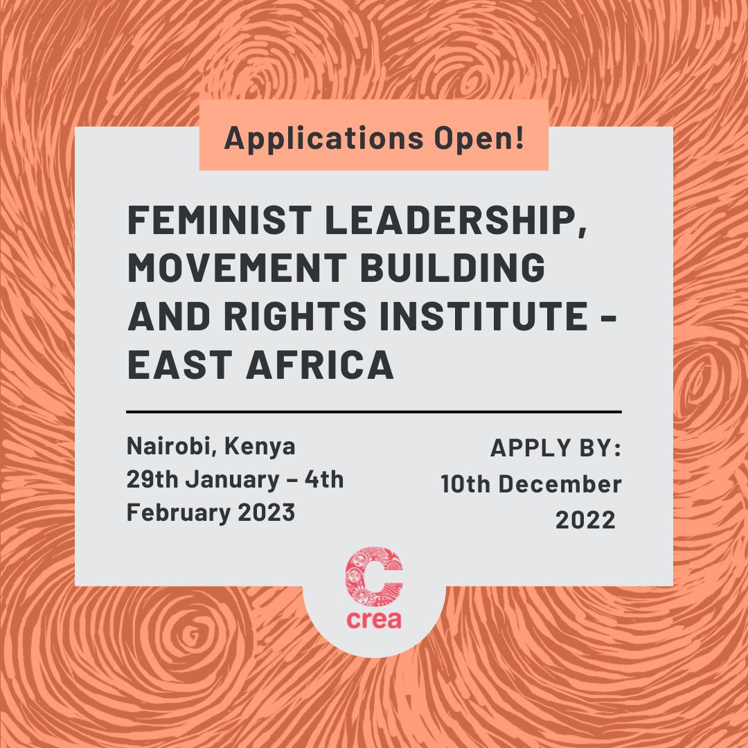 The Feminist Leadership, Movement Building and Rights Institute – East ...