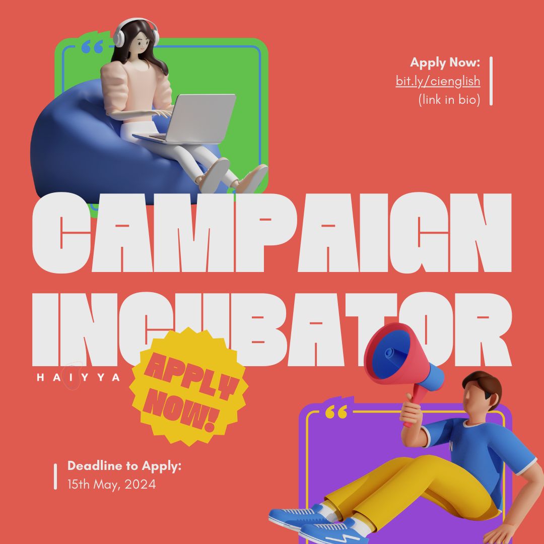 Campaign Incubator 2024 : Haiyya - DevInfo.in